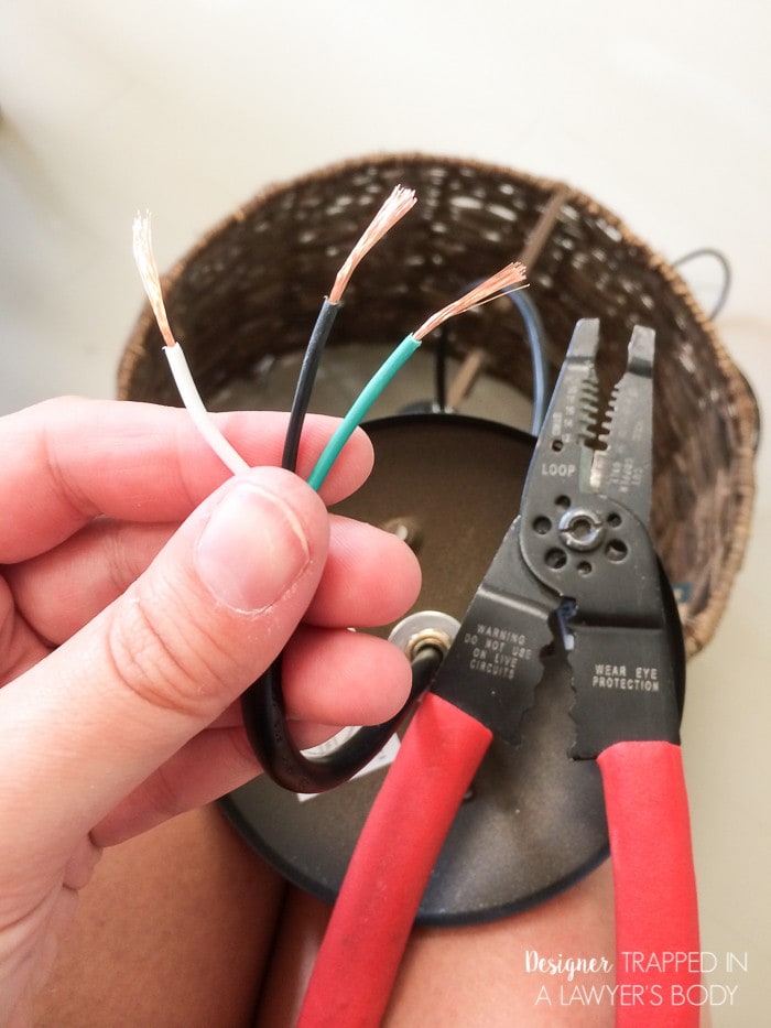 The Easiest DIY Light Tutorial Ever | Designer Trapped